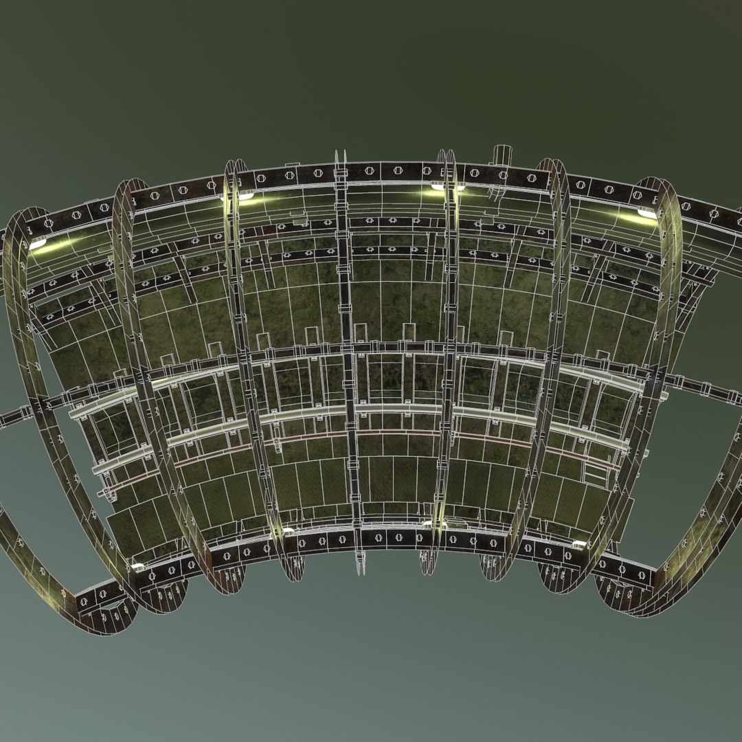 3D subway tunnel set model - TurboSquid 1236695