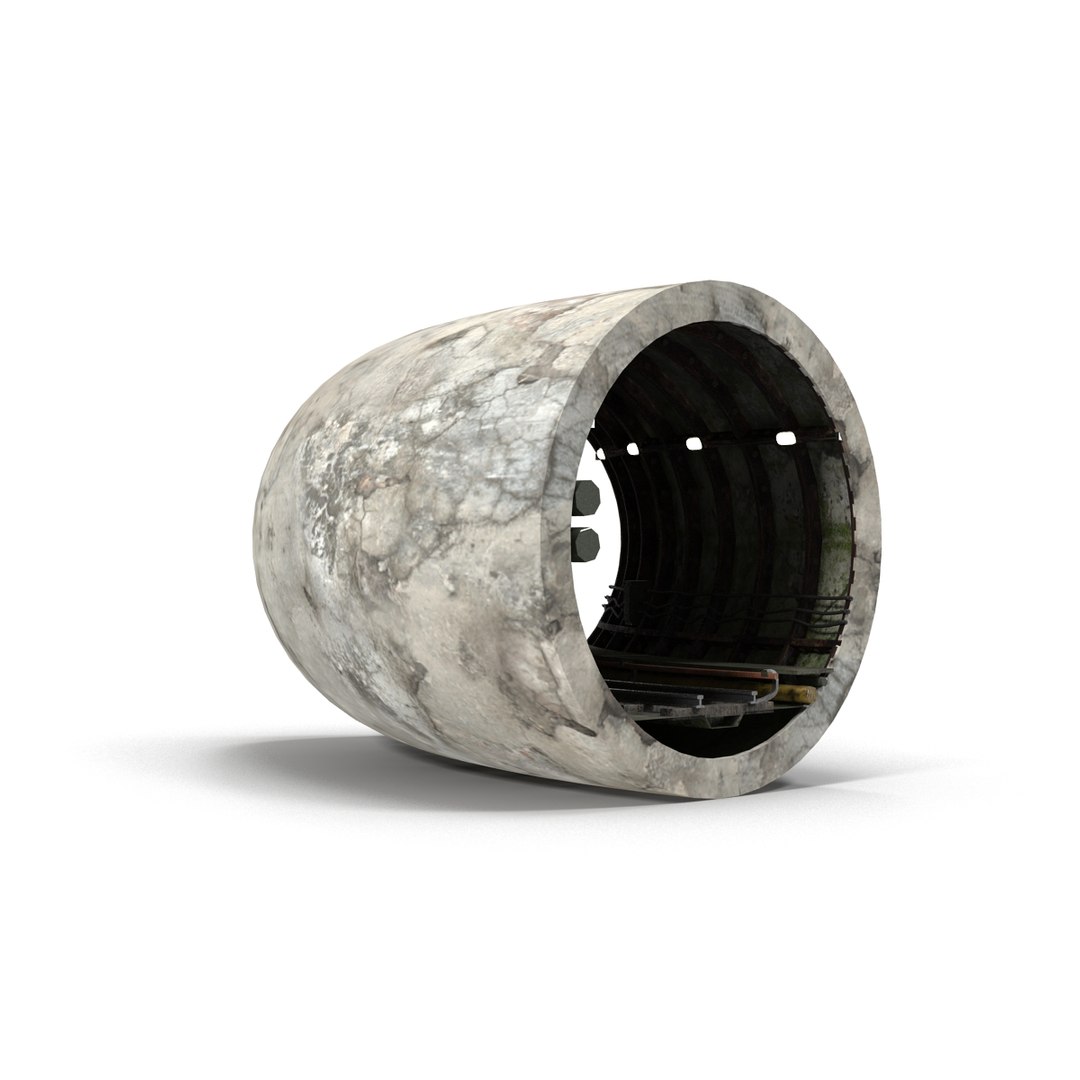 3D subway tunnel set model - TurboSquid 1236695