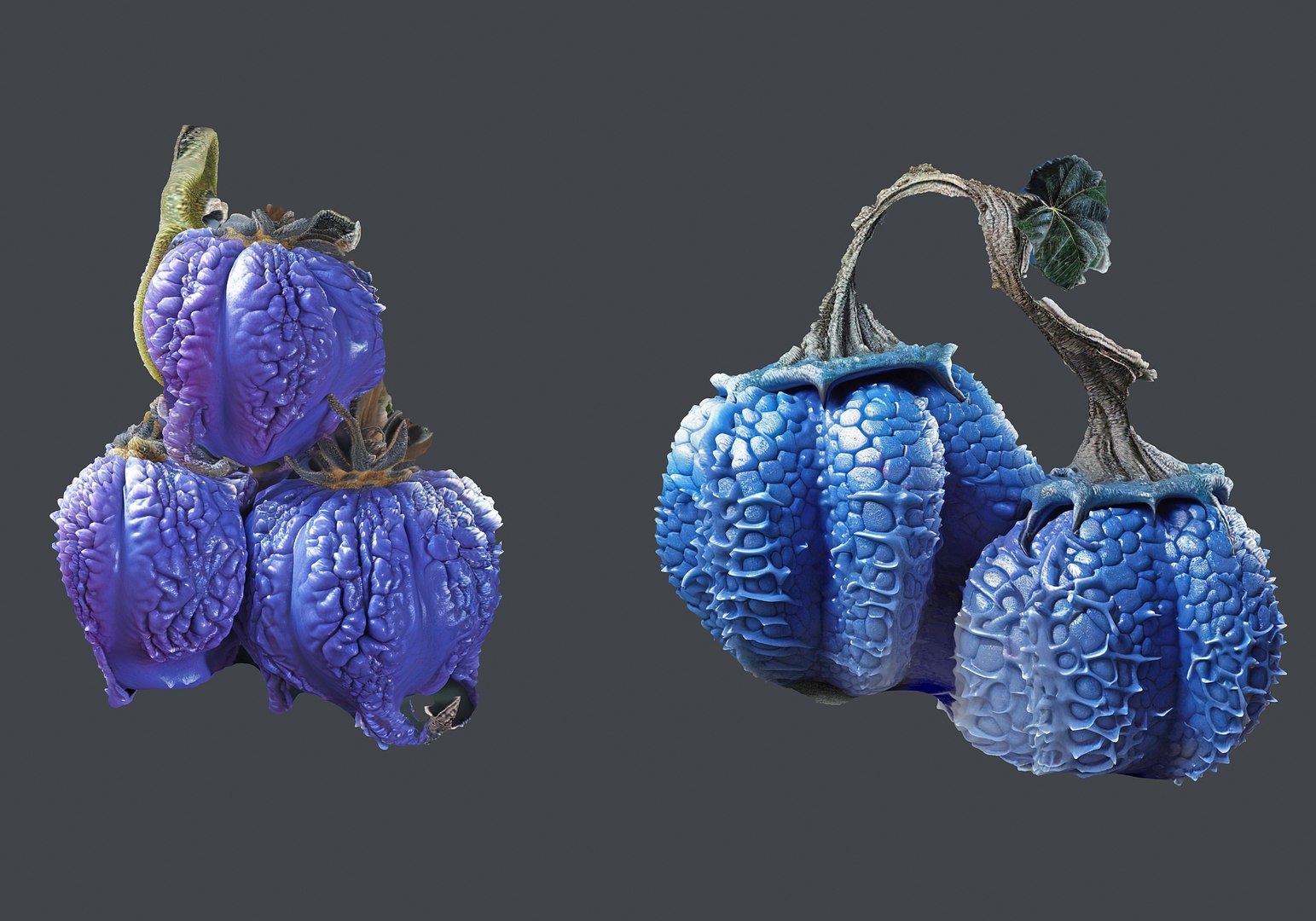 Alien Fruit Pack 9 3D Model - TurboSquid 2092286