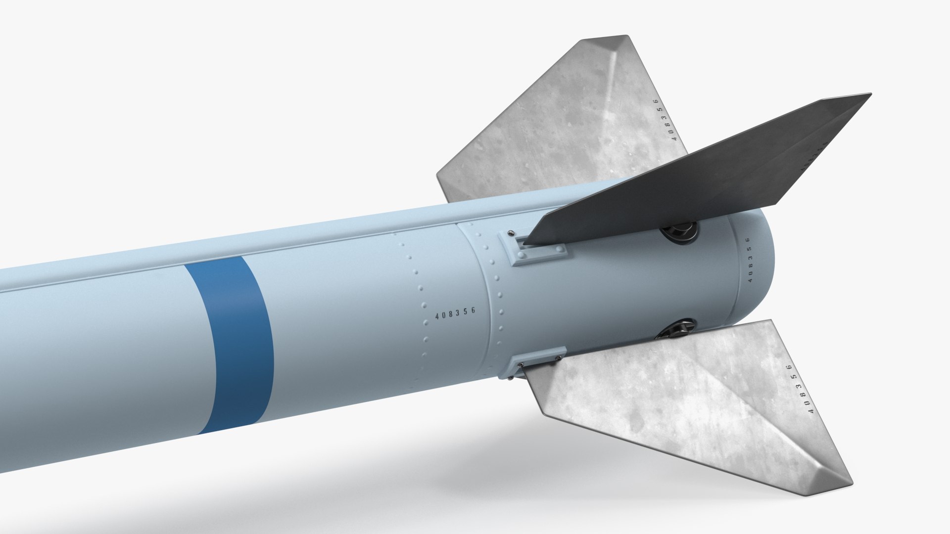 Missile From NASAMS Air Defense System 3D Model - TurboSquid 1956099