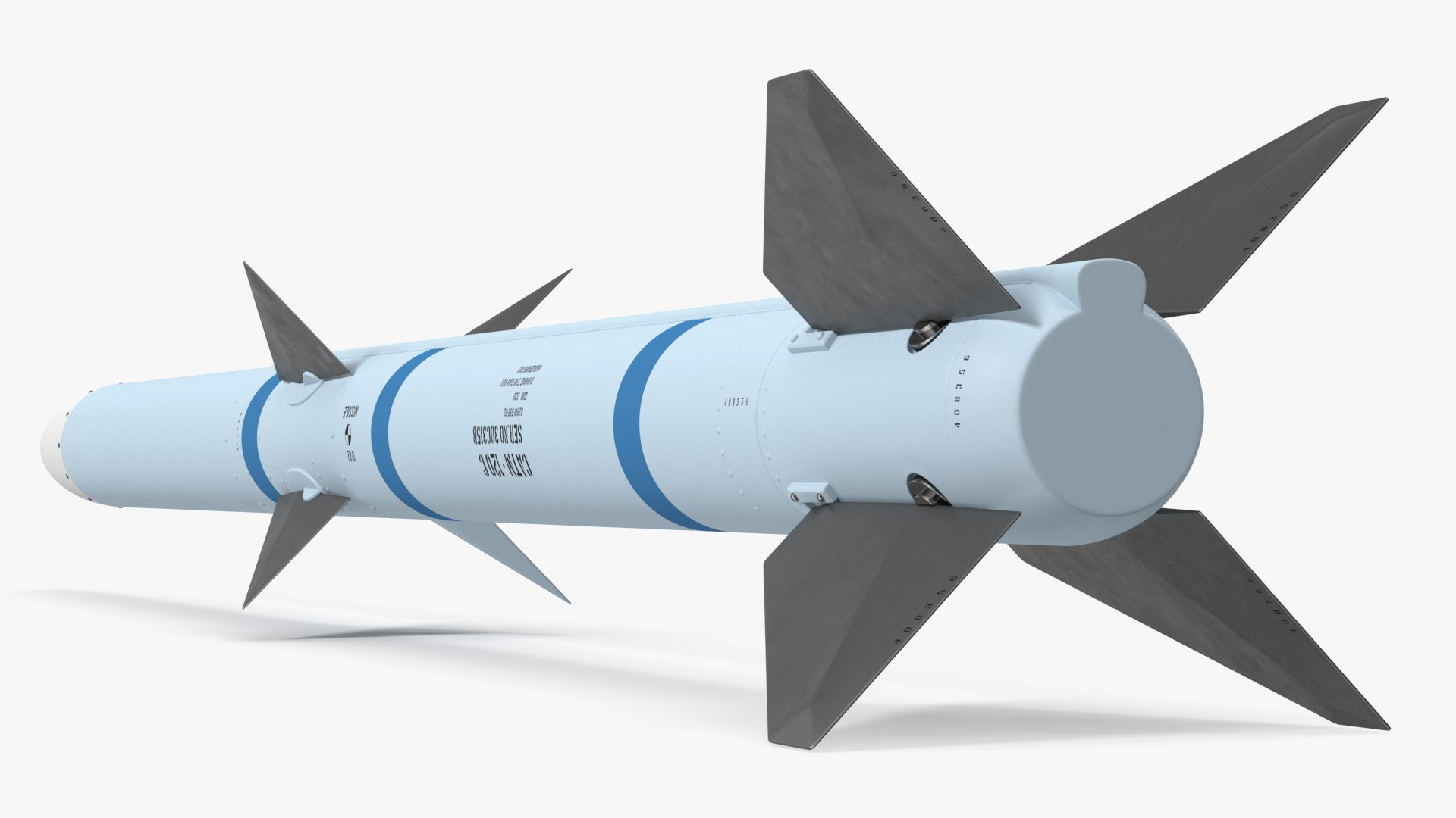 Missile From NASAMS Air Defense System 3D Model - TurboSquid 1956099
