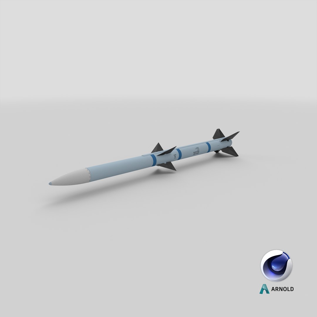 Missile From NASAMS Air Defense System 3D model - TurboSquid 1956099