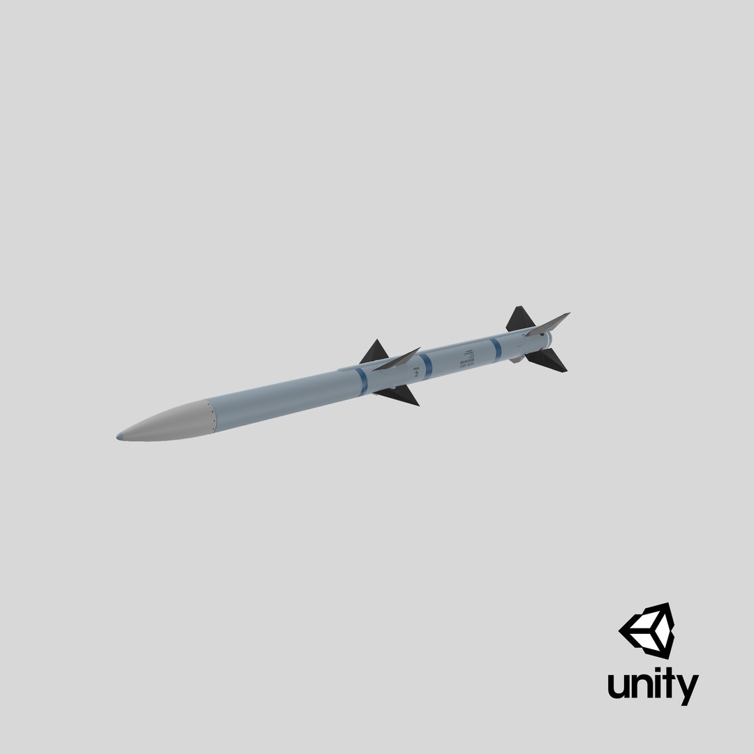 Missile From NASAMS Air Defense System 3D model - TurboSquid 1956099