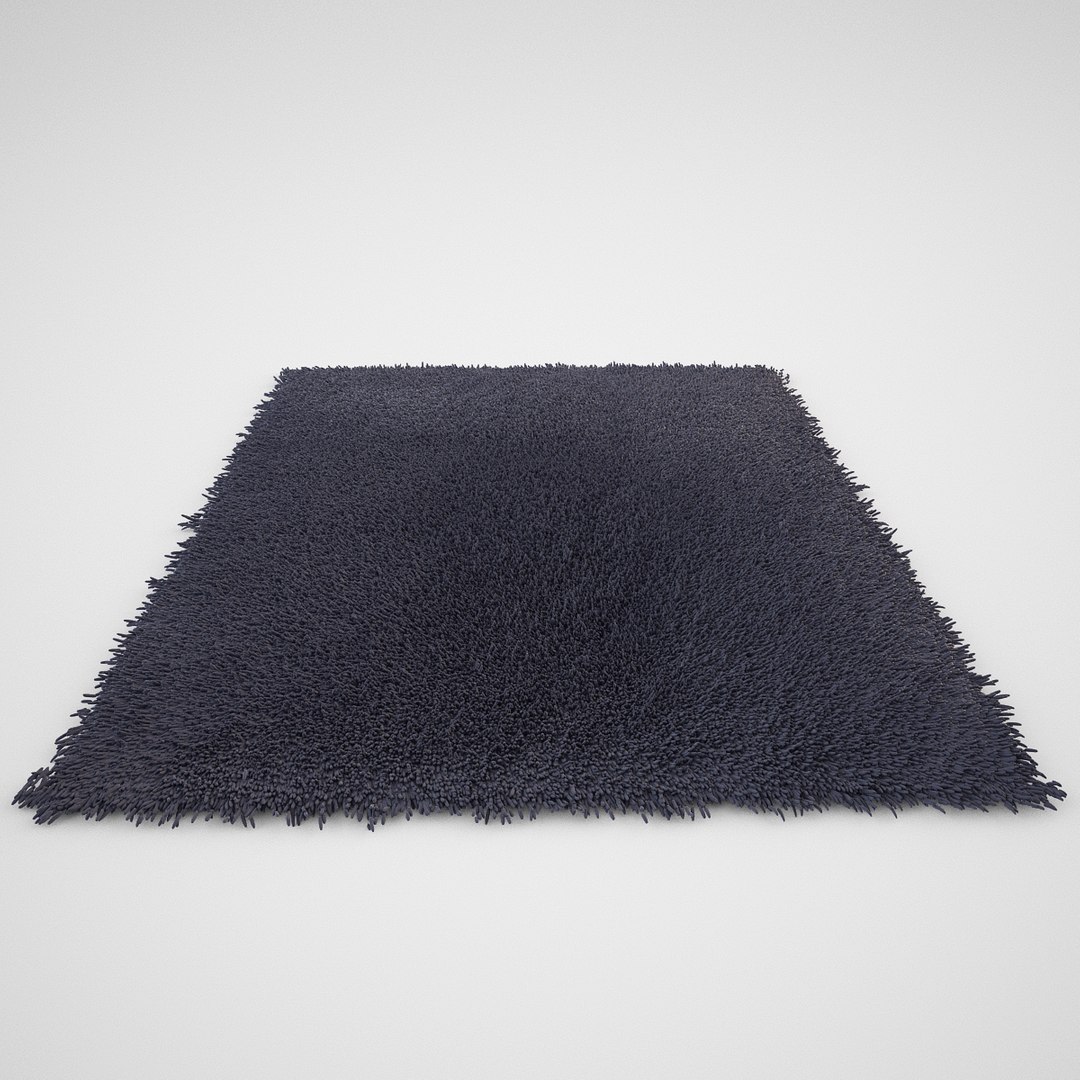 3d Model Carpet Set Rug Fur