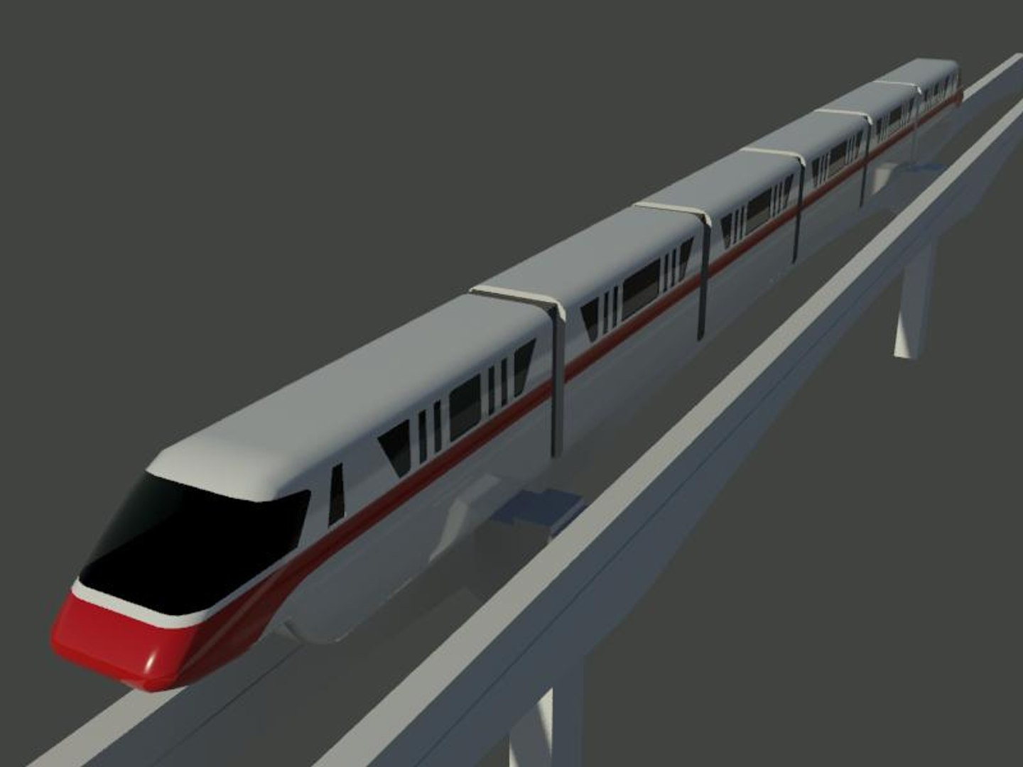 3d Model Monorail