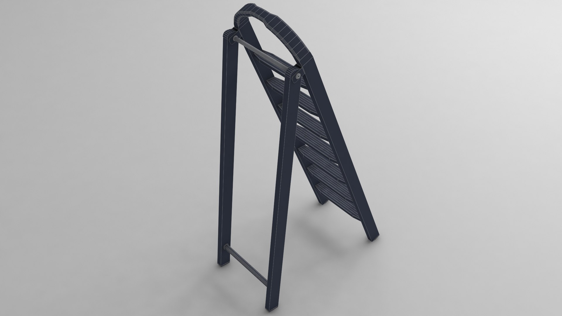Ladder work stairs 3D model - TurboSquid 1423439