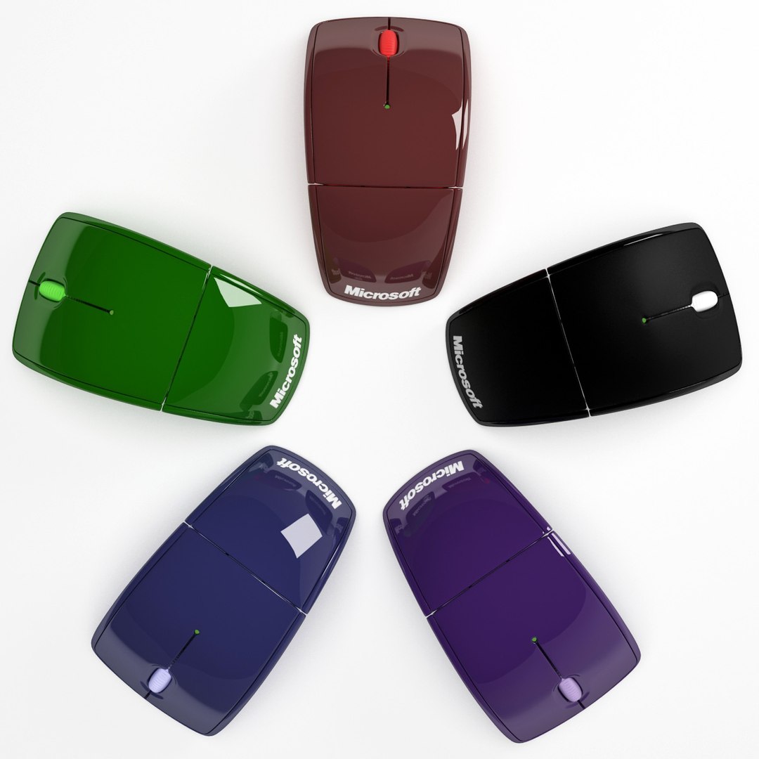 microsoft arc mouse 3d 3ds