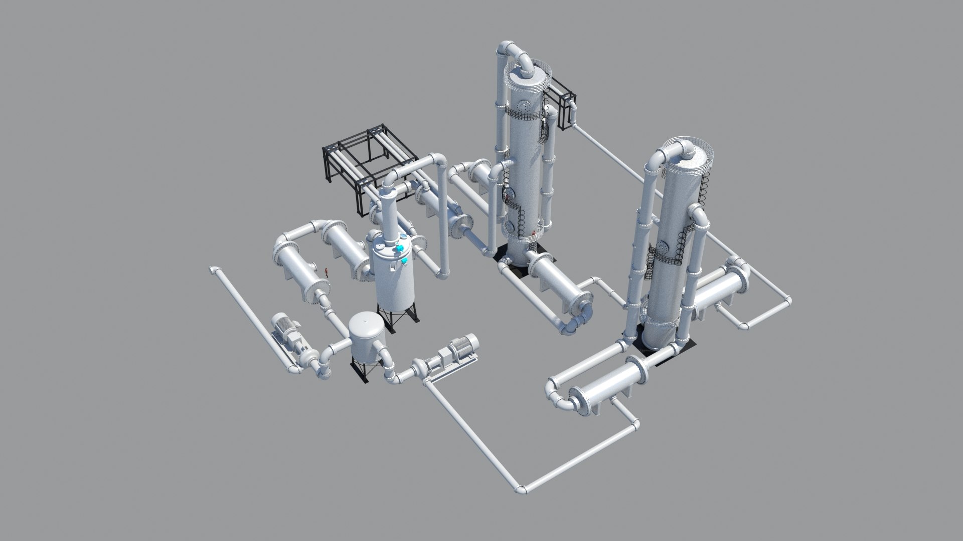 Plant Chemical Dimethyl Ether 3D Model - TurboSquid 1548713