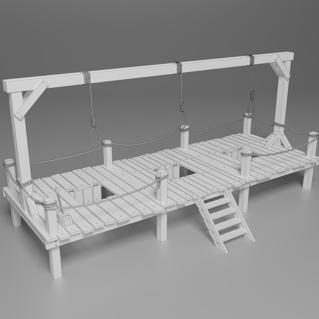 Gallow 3D Model - TurboSquid 1636992