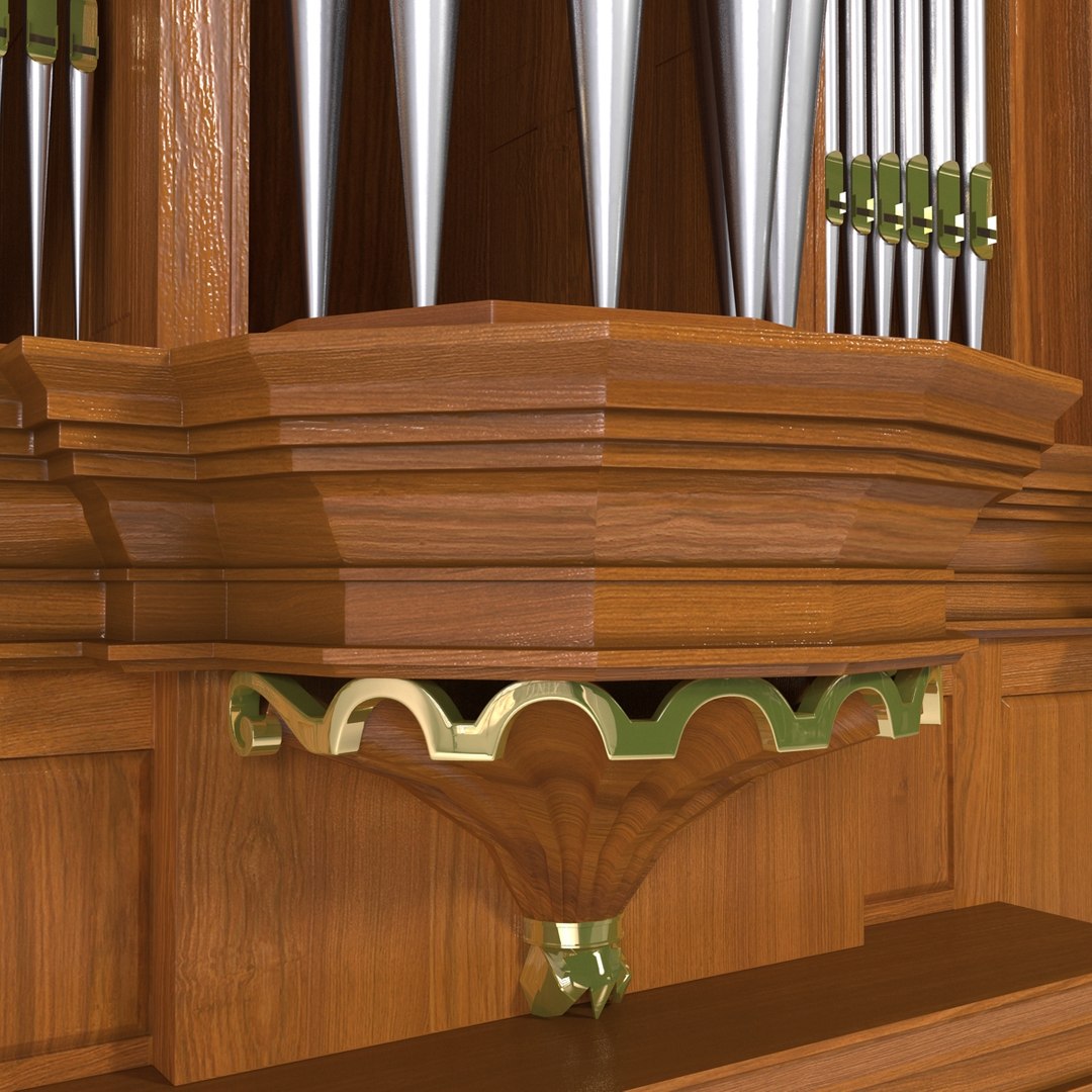 pipe organ obj