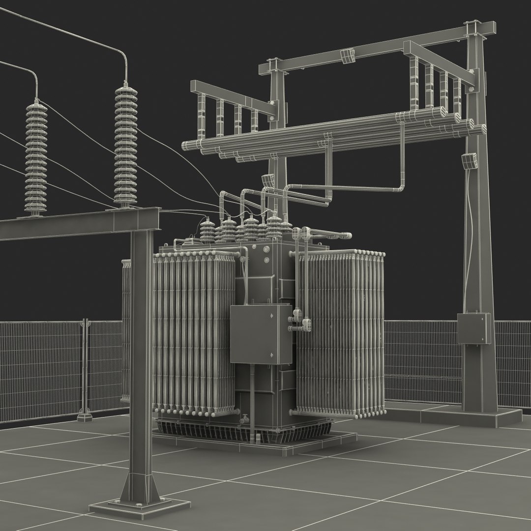substation 2 3d model