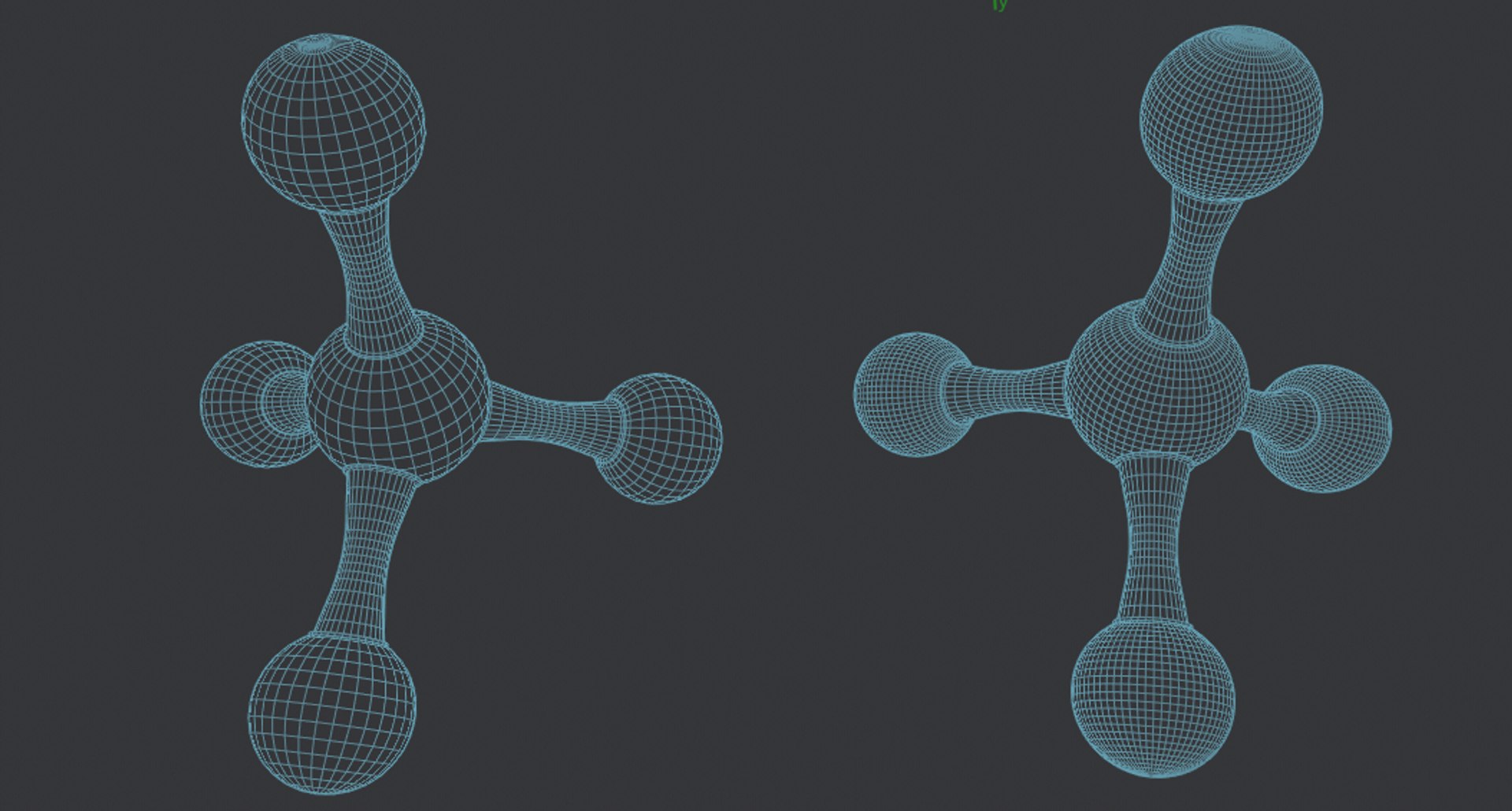 Molecular ch4 3D model - TurboSquid 1662267