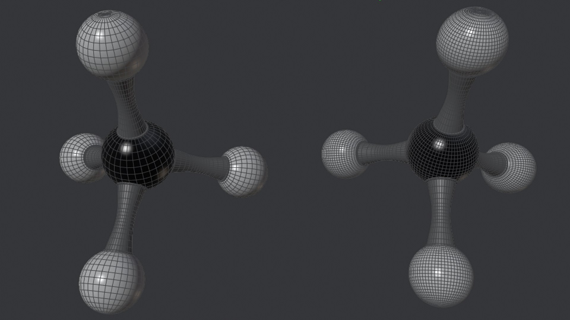 Molecular ch4 3D model - TurboSquid 1662267
