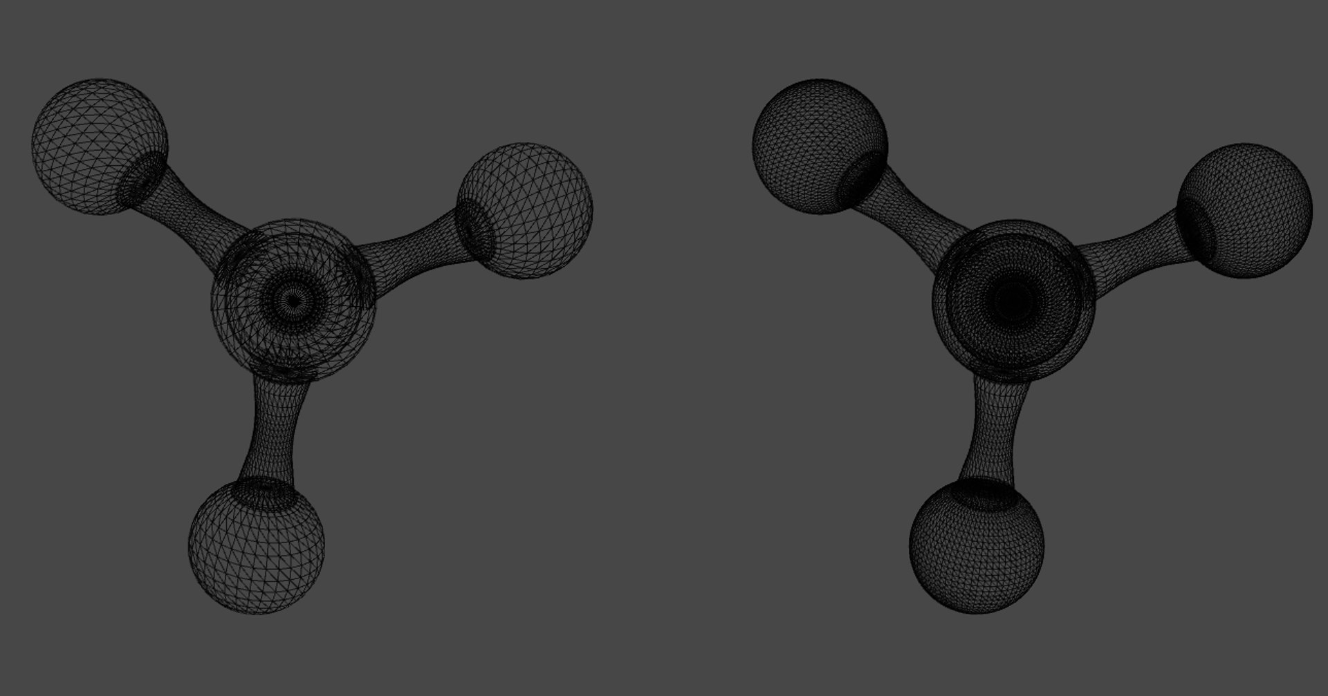 Molecular ch4 3D model - TurboSquid 1662267