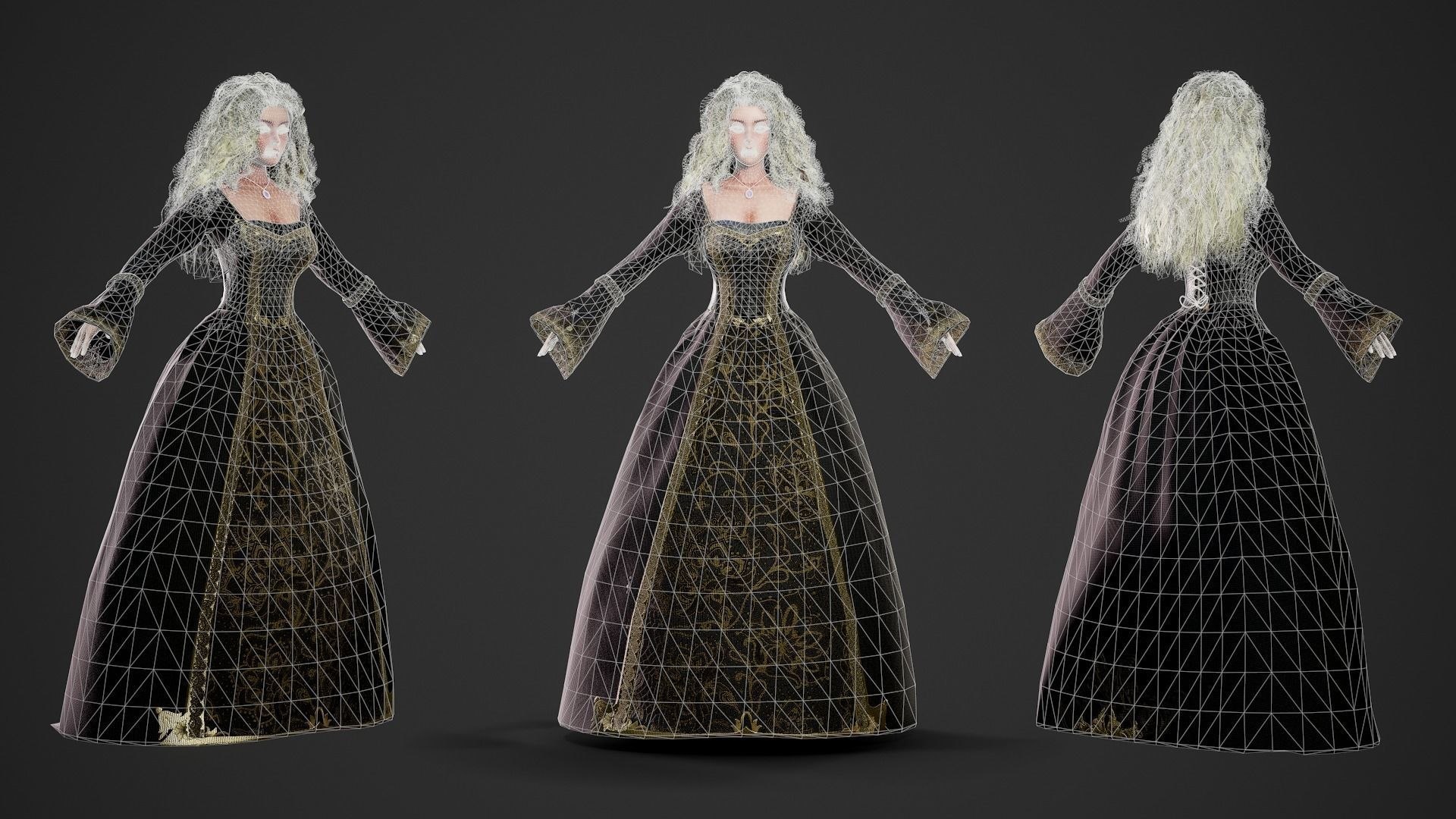 Noble Lady 3D model - TurboSquid 2077514