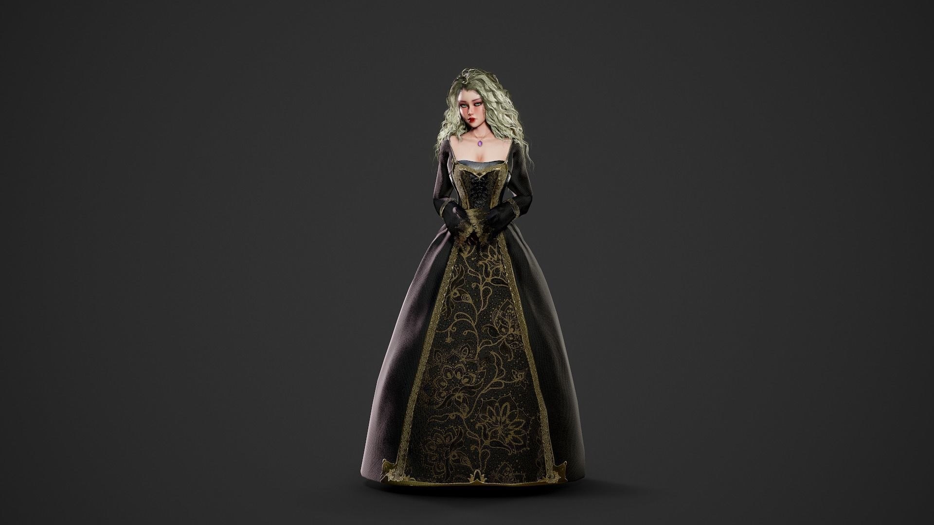 Noble Lady 3D model - TurboSquid 2077514