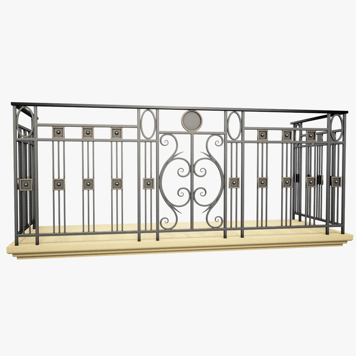 max wrought iron balcony