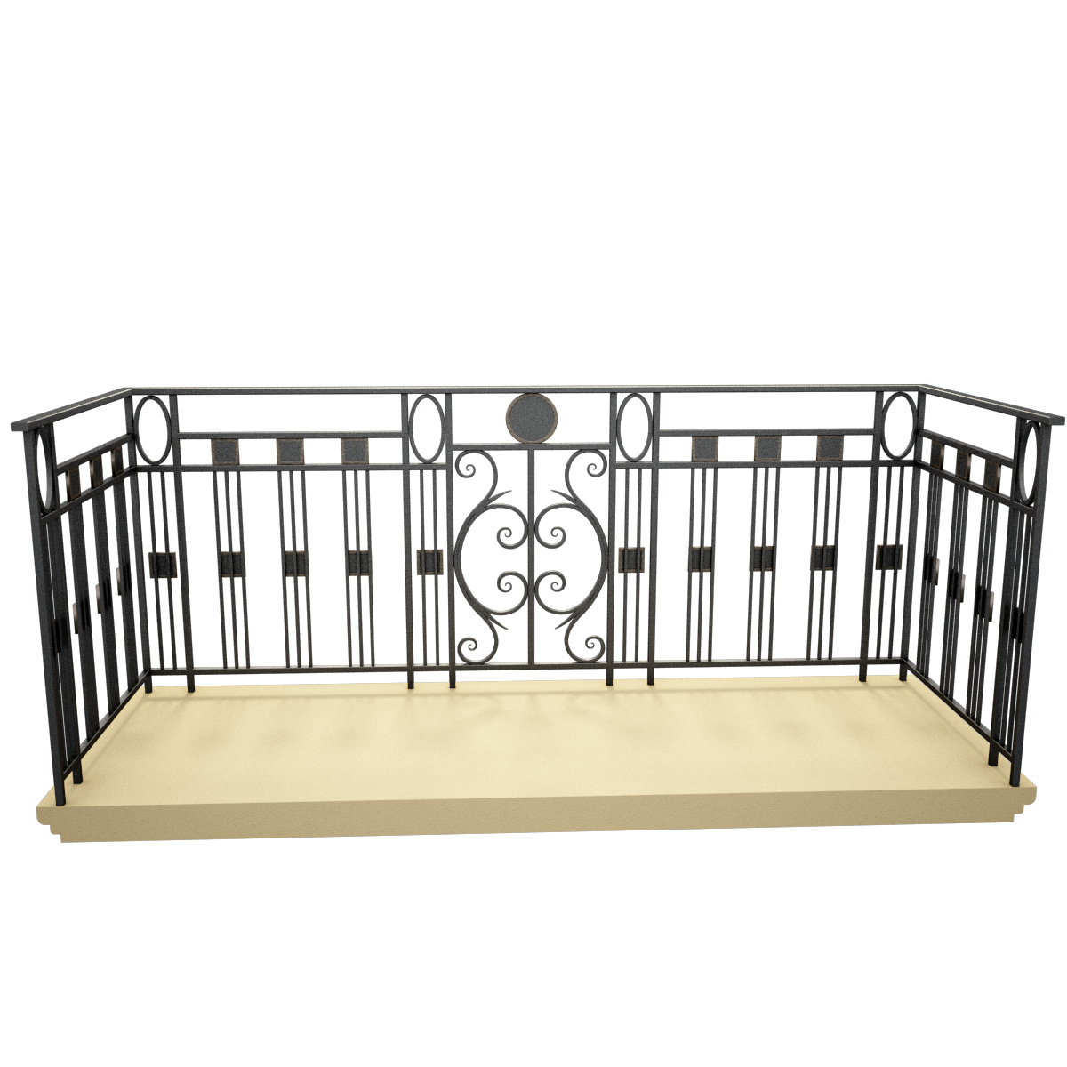 max wrought iron balcony