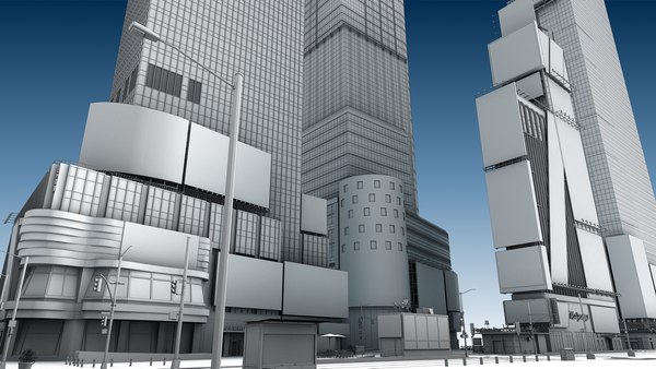 Building skyscraper 3D model - TurboSquid 1668922