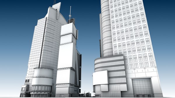 Building skyscraper 3D model - TurboSquid 1668922
