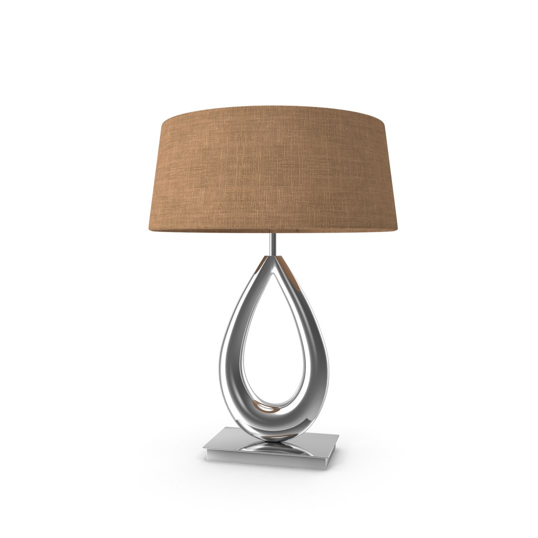 modeled lighting chelsom table lamp 3d max
