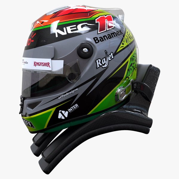 3d racing helmet nico rosberg model