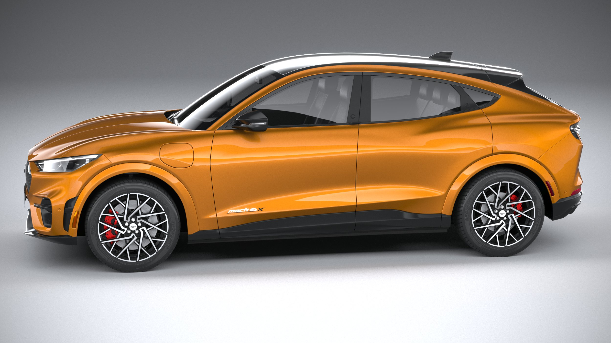 modelo 3d Ford Mustang Mach-E GT 2021 - TurboSquid 1763021