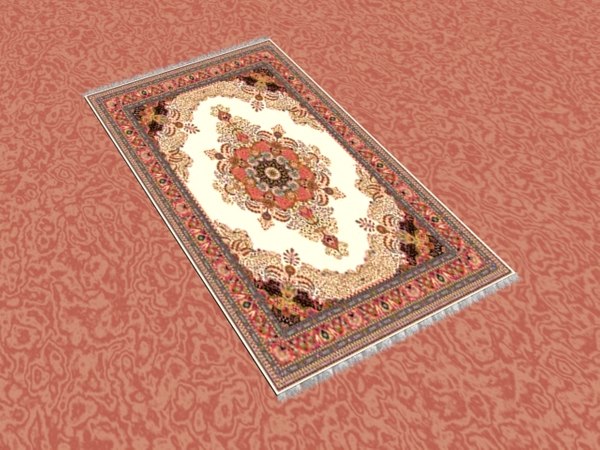 3D 3ds Max carpet floor housing