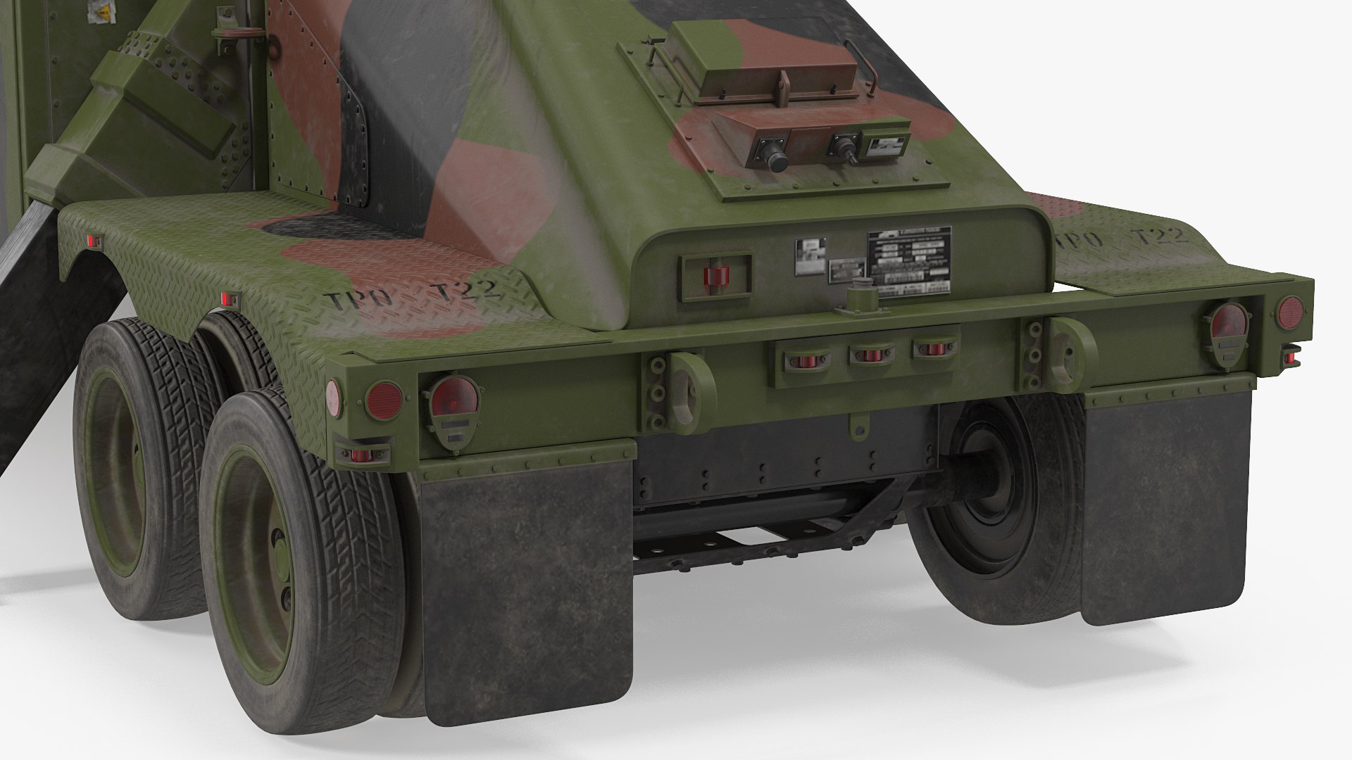 3D deployed camouflage tpy 2 model - TurboSquid 1618605
