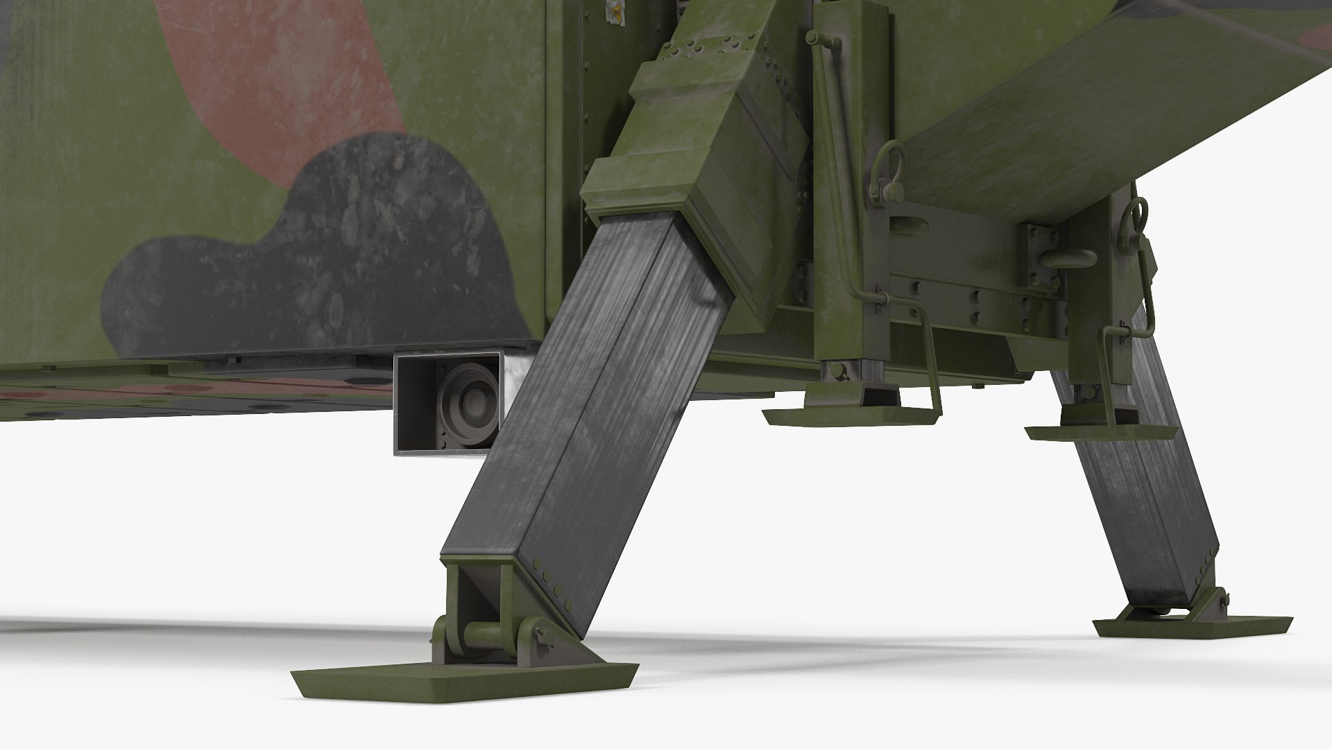 3D deployed camouflage tpy 2 model - TurboSquid 1618605