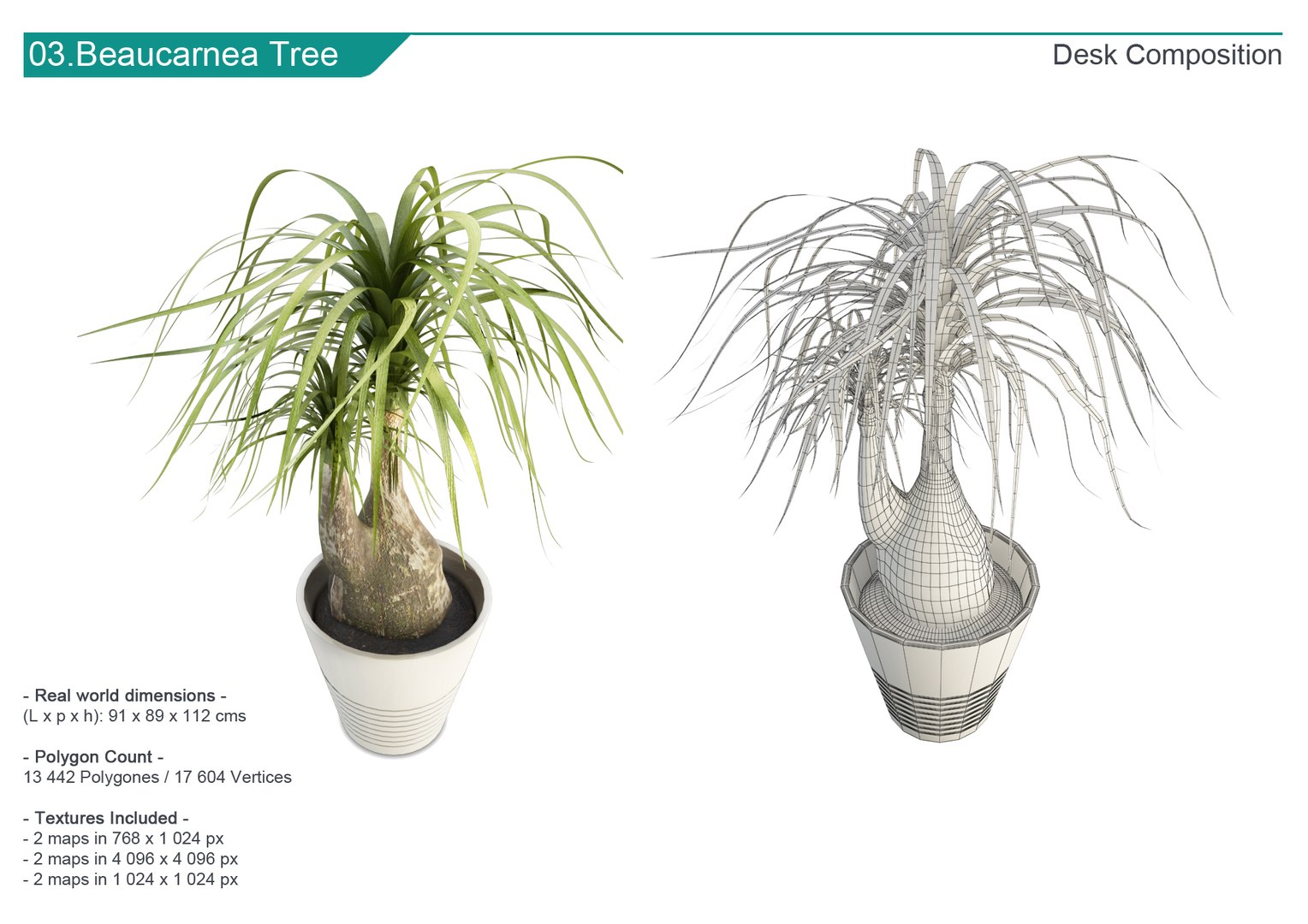 Office desk computer composition 3D model - TurboSquid 1424556