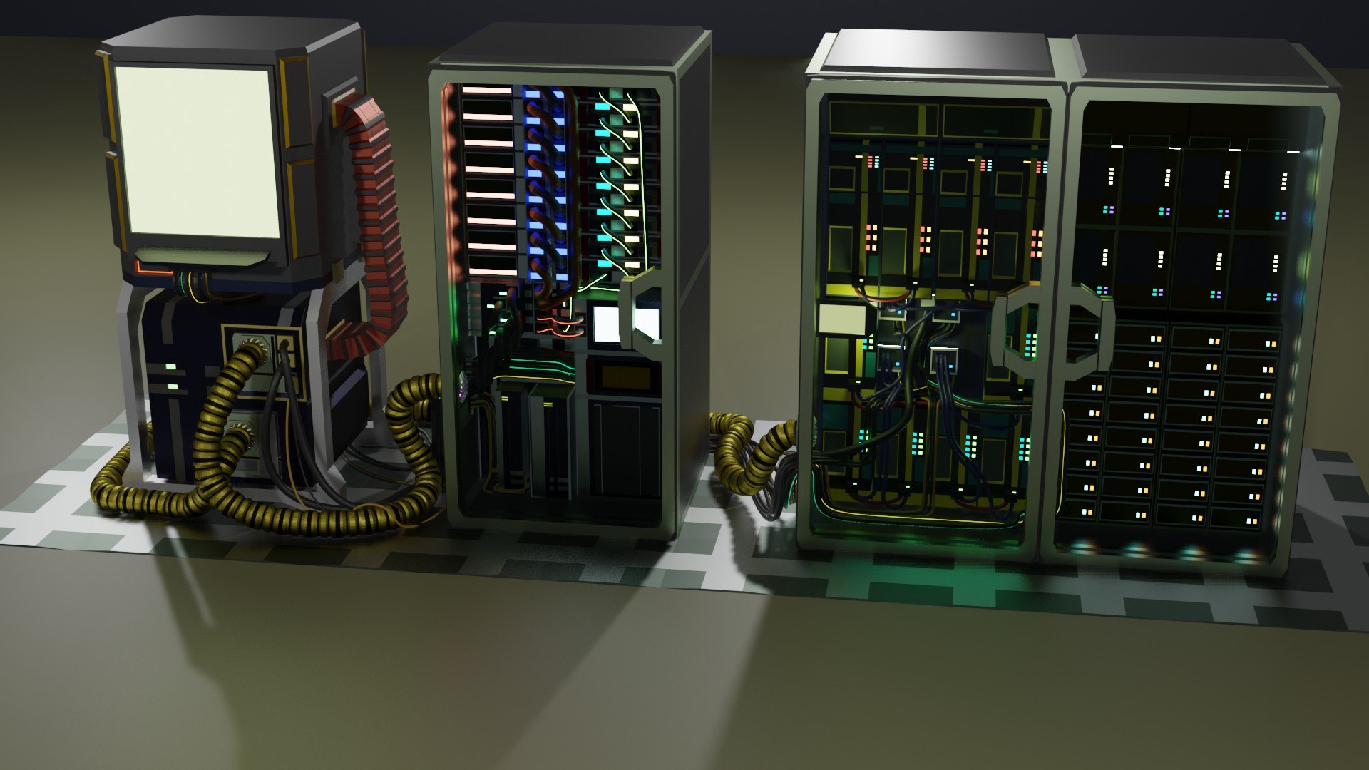 3D Server - TurboSquid 1873356
