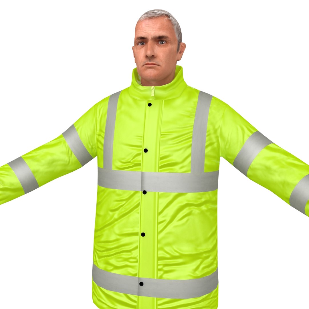 3D Safety Steward - TurboSquid 1378783