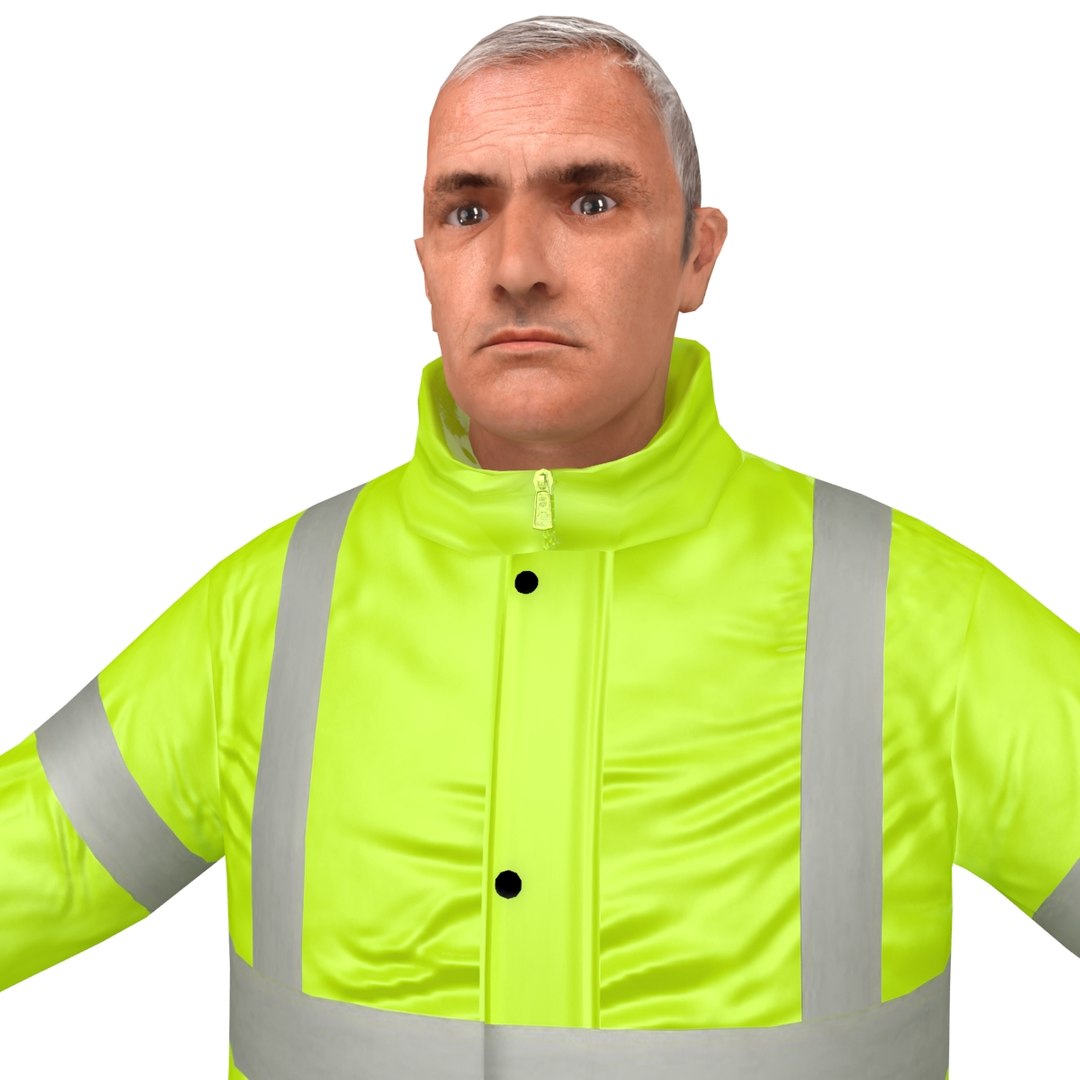 3D Safety Steward - TurboSquid 1378783