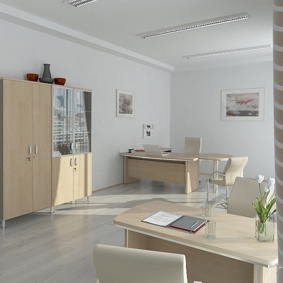 3d model office design