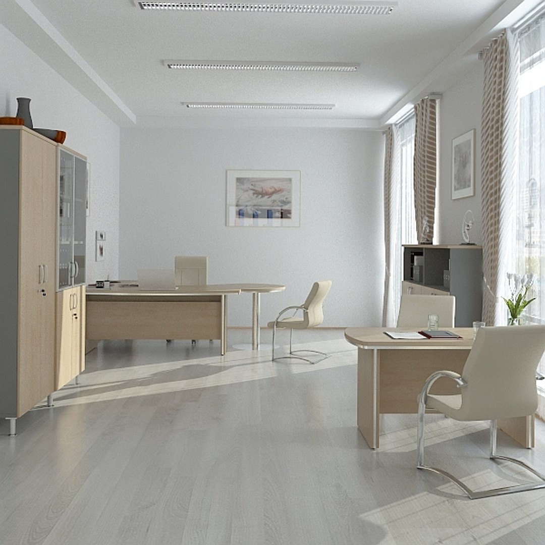 3d model office design