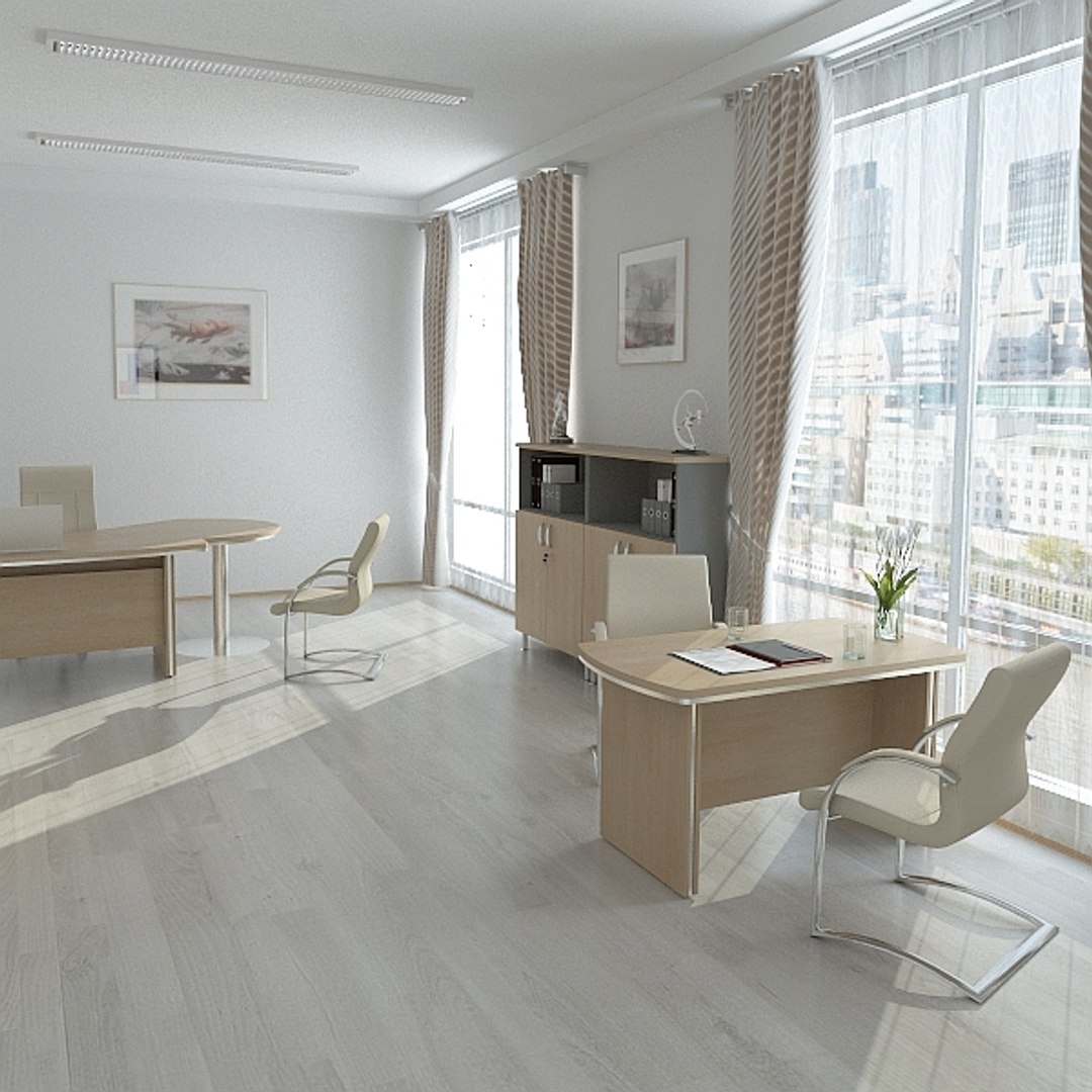 3d model office design
