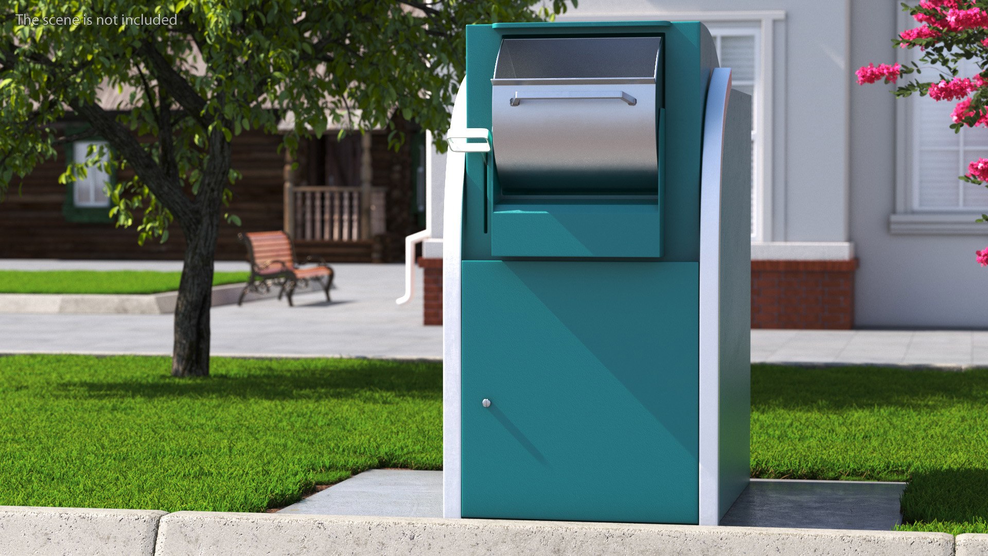 Drop Box Open Large 3D Model - TurboSquid 2028915