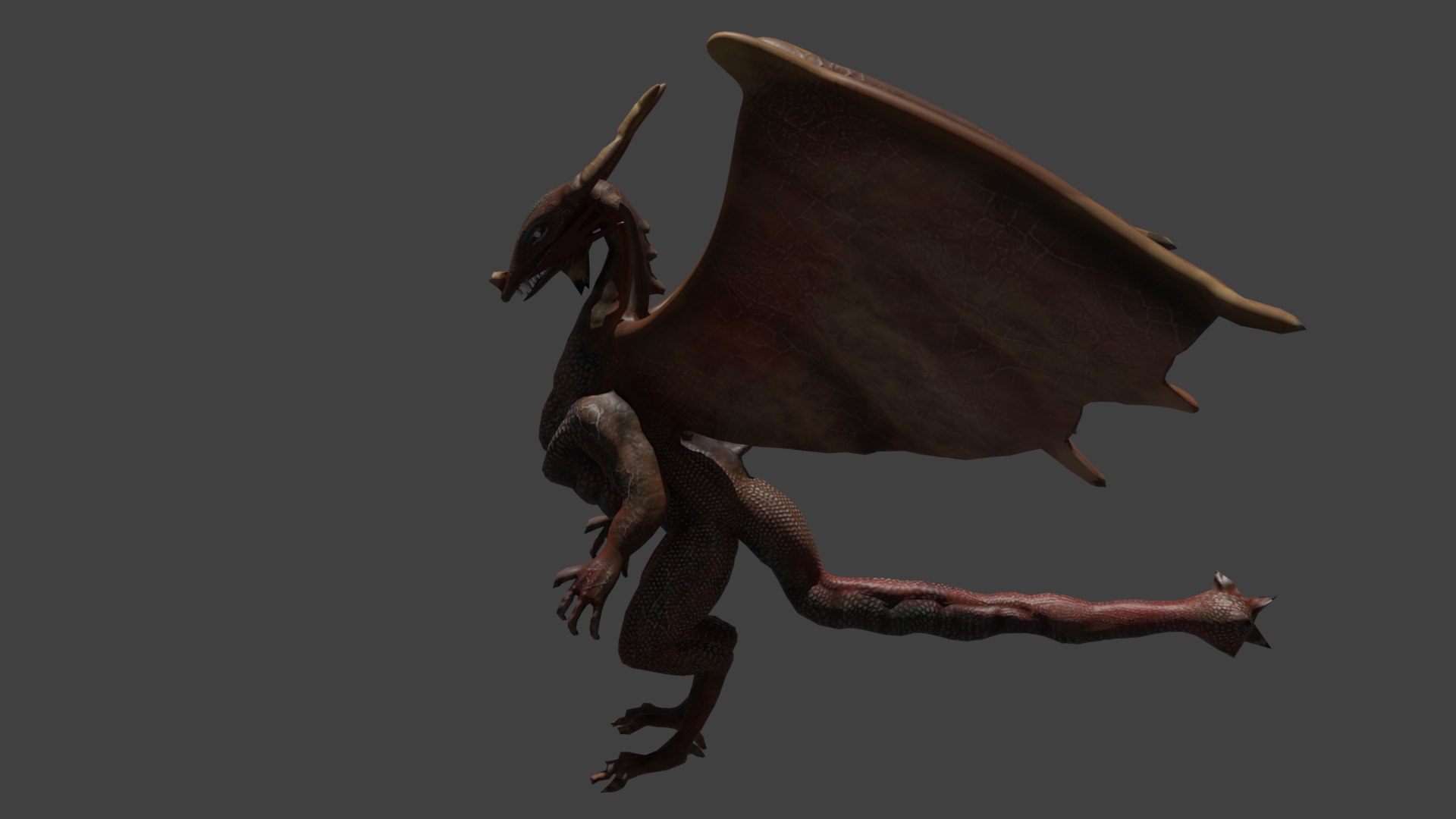 3D hiccup dragon father model - TurboSquid 2017569