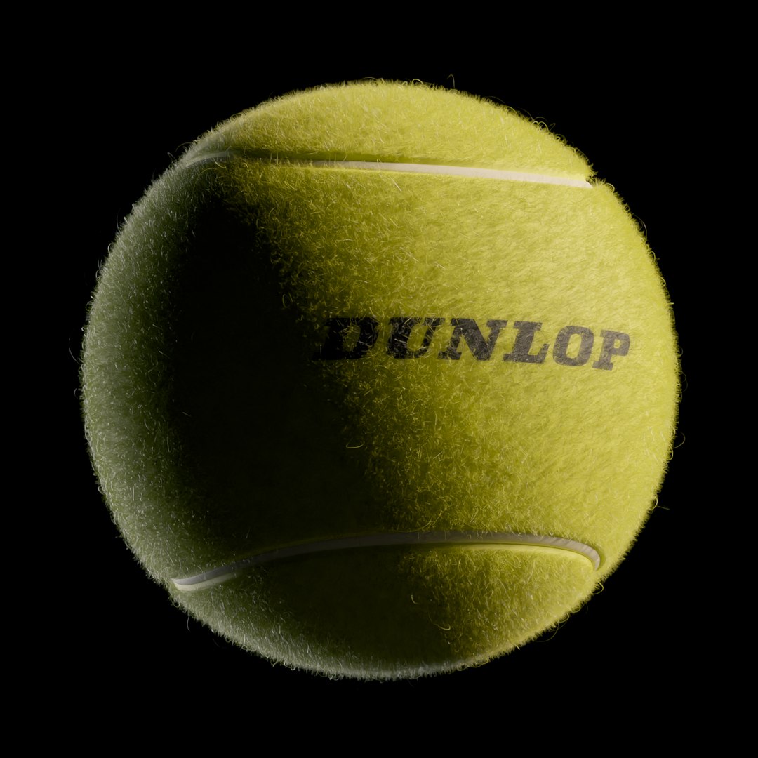 3D Tennis Ball Dunlop Wilson Geometry Nodes Model - TurboSquid 2061607