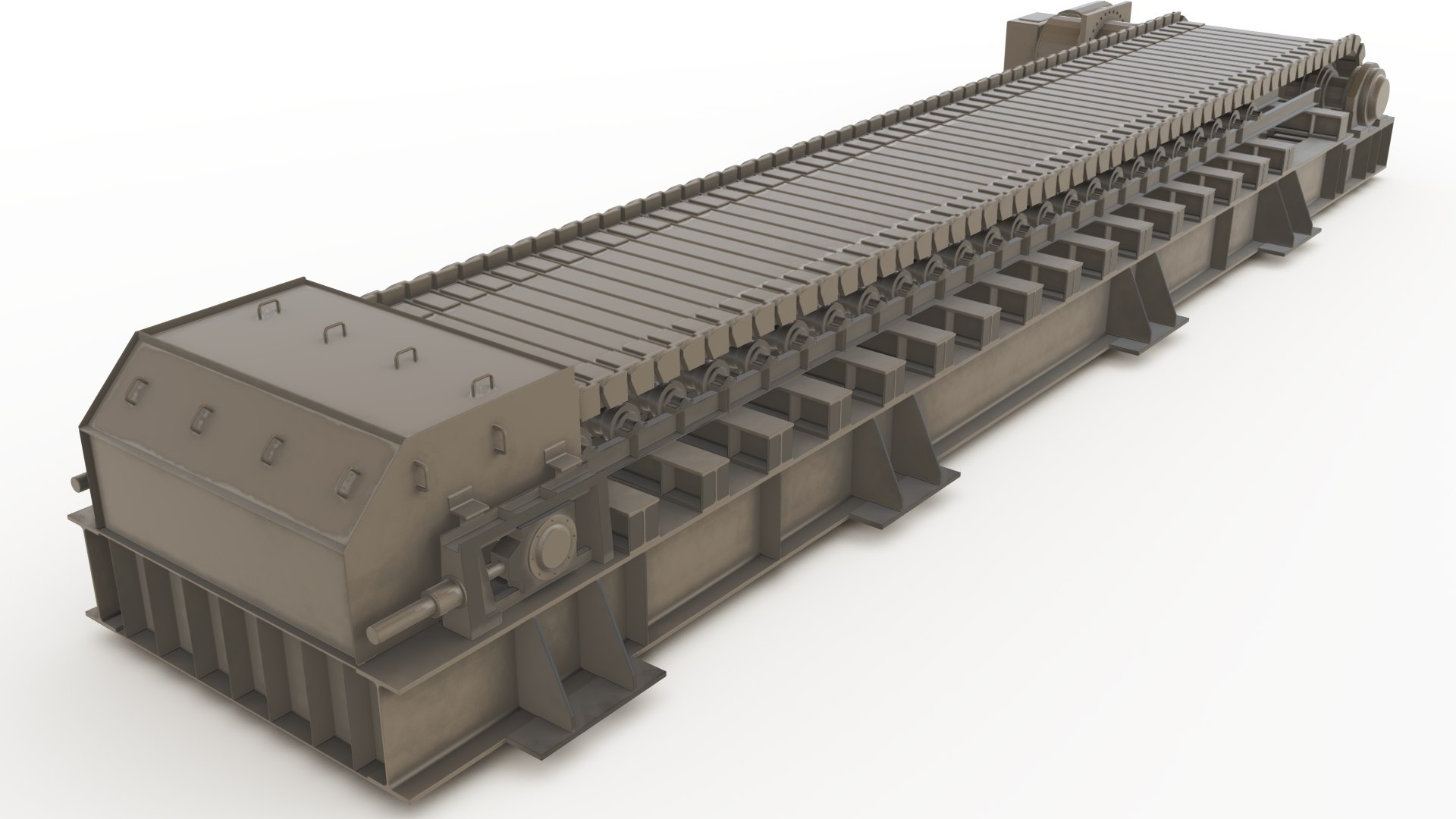 3D Apron Feeder - TurboSquid 2230523