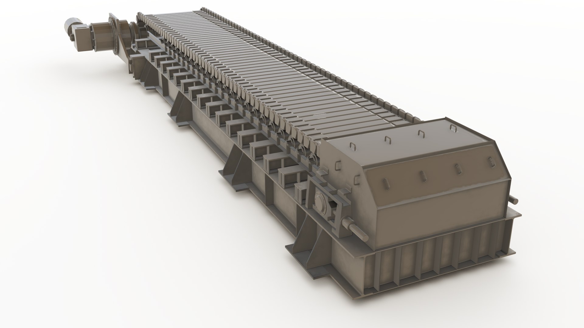 3D Apron Feeder - TurboSquid 2230523