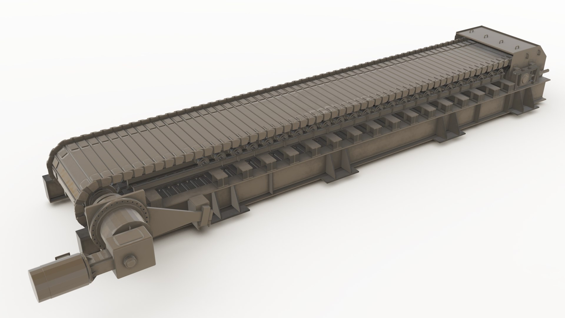 3D Apron Feeder - TurboSquid 2230523