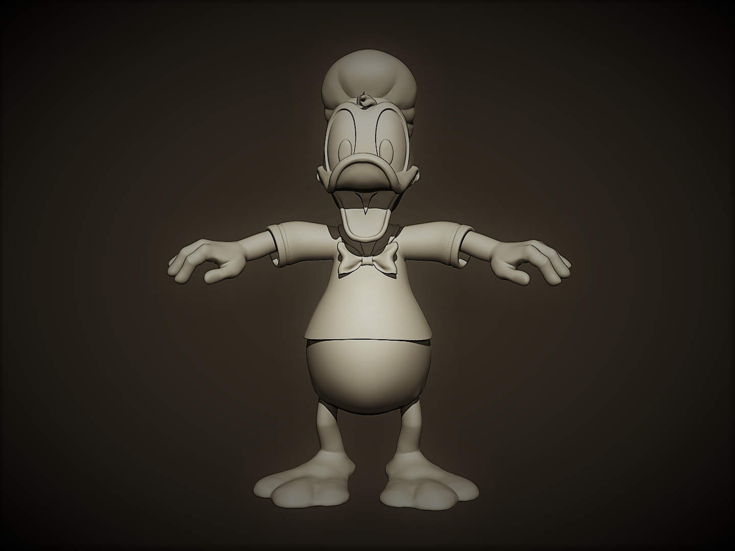 Donald duck 3D - TurboSquid 1303564
