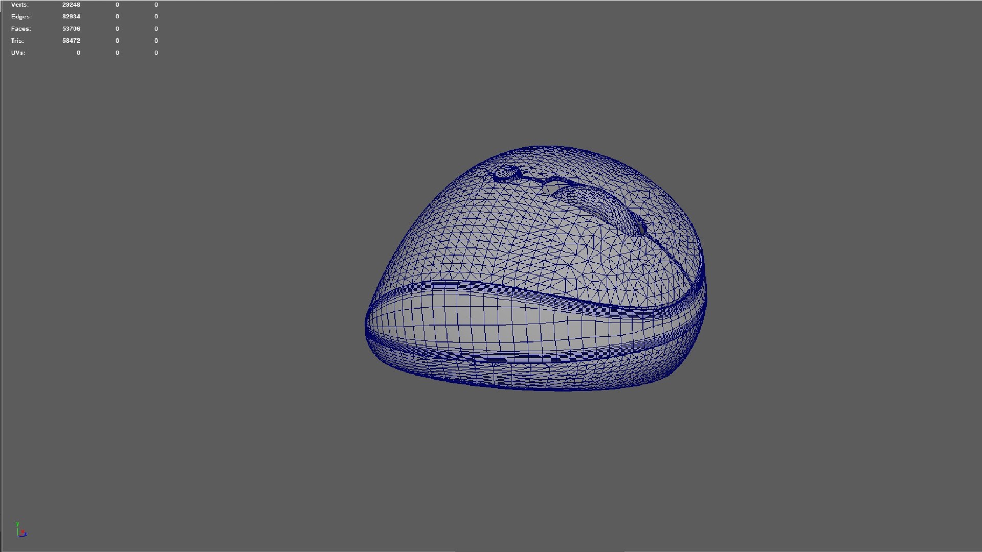 Wireless Ergonomic Mouse 3D Model - TurboSquid 2344091