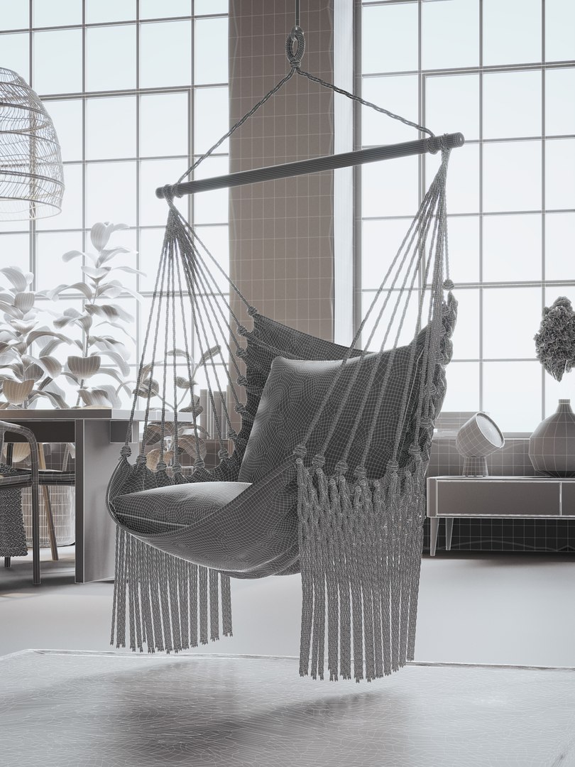 3D Boho Design Interior Scene For Cinema 4D And Octane Render ...