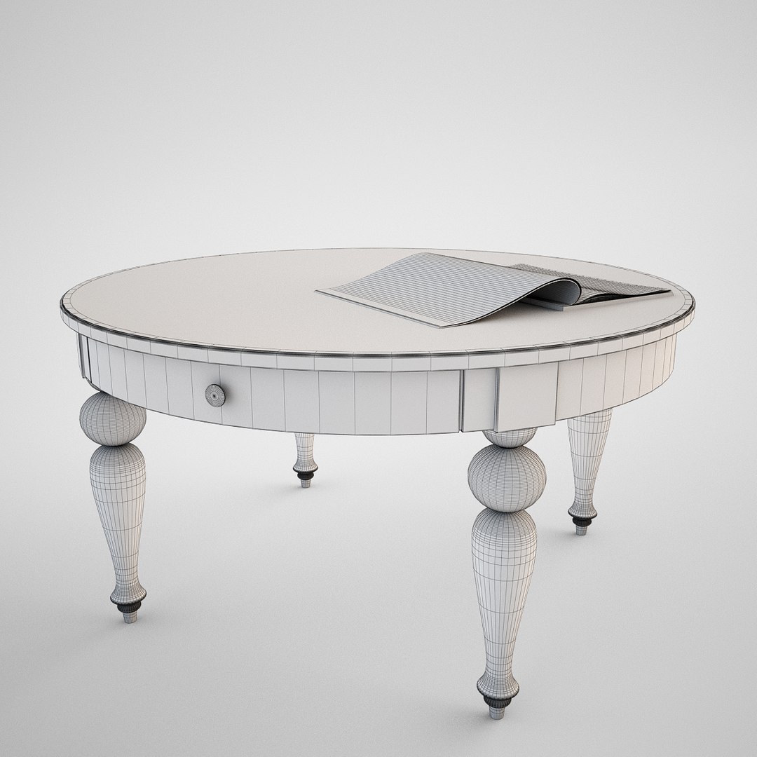 3d Photorealistic Ikea Isala Tables Model