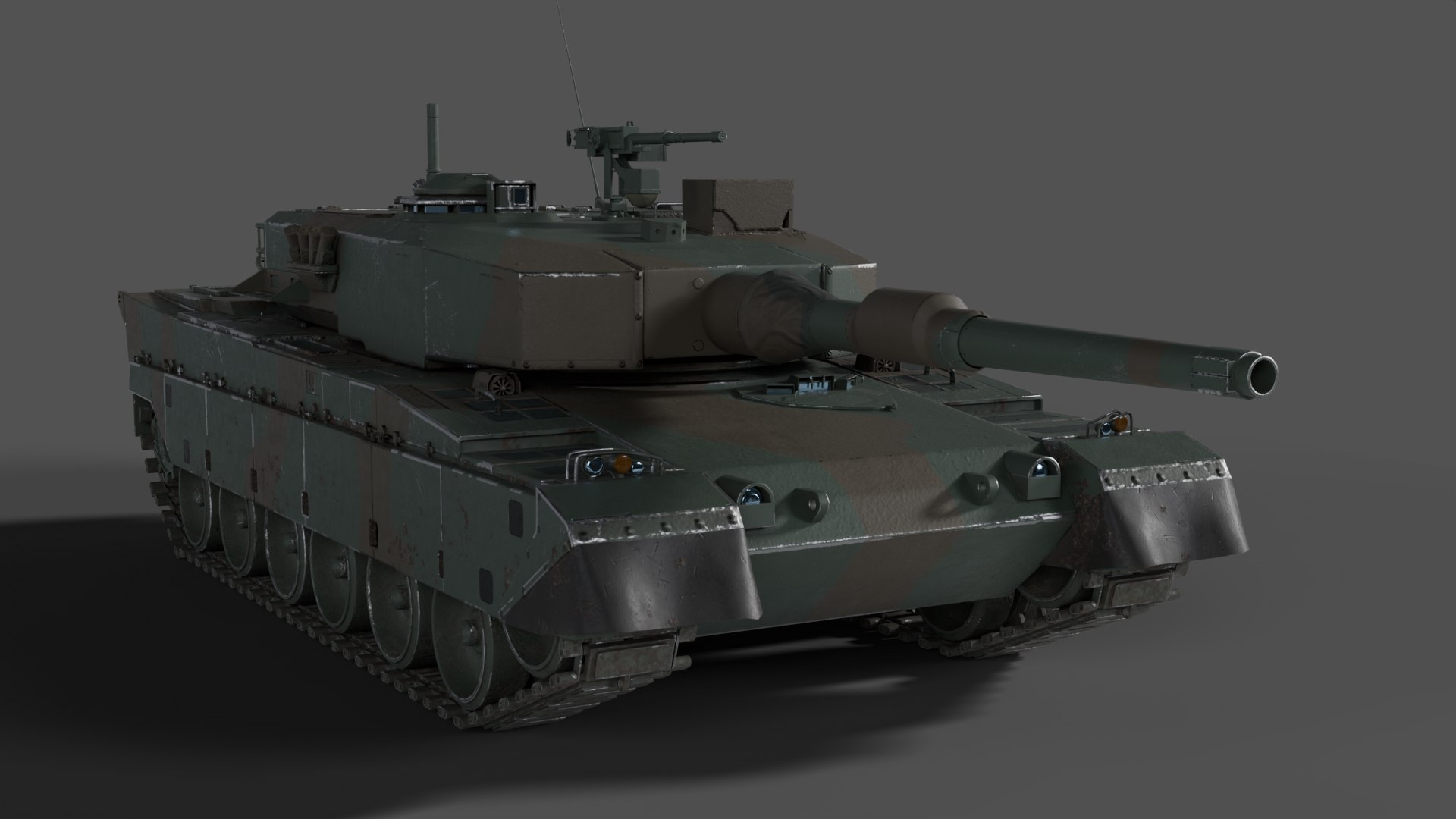 Type-90 3D Model - TurboSquid 2346354