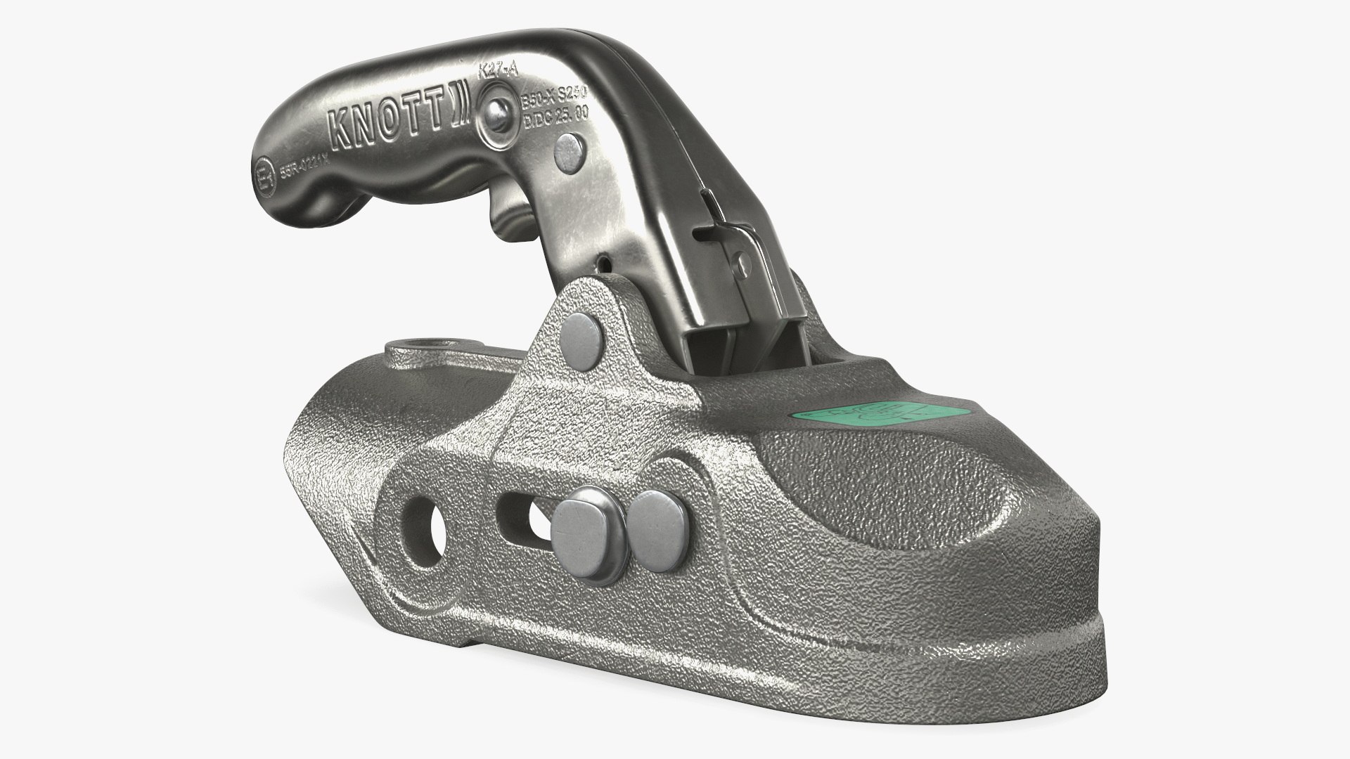 3D Model Trailer Coupling Hitch Rigged - TurboSquid 2329229