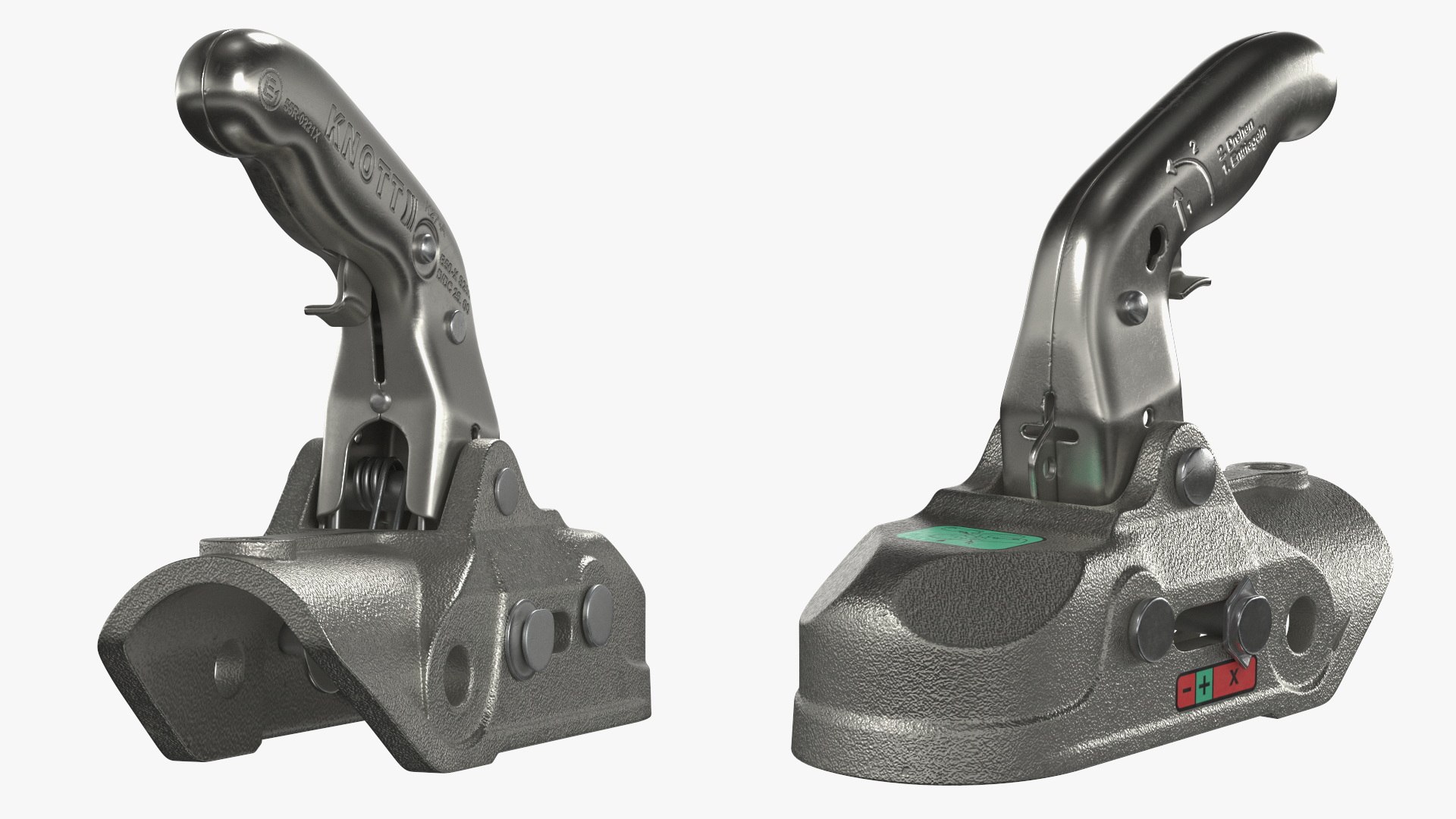 3D Model Trailer Coupling Hitch Rigged - TurboSquid 2329229